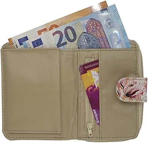 VEROMI Damenbörse Julia Schmetterling Geldbörse Beige Neu : Amazon.de ...