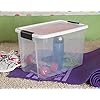 Amazon.com: Sterilite 30 Quart Ultra Latch Storage Box w/ White Lid ...