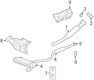 Amazon.com: Mopar 04880202AE MUFFLER EXHAUST : Automotive