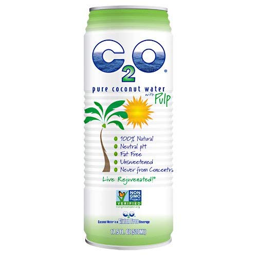 Amazon.com : C20 Pure Coconut Water - Pure Coconut Water with Pulp - 17 ...