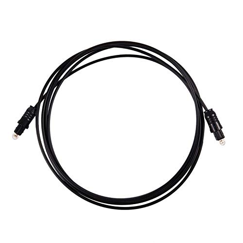 RANDWICK 5X(2M Metre Digital Fibre Optical Audio SPDIF MD DVD Gold ...