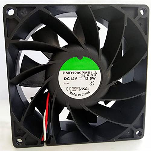 Amazon.com: PMD1209PMB1-A Fan 12V 12.5W 3-Wire 90×90×38mm Cooling Fan ...