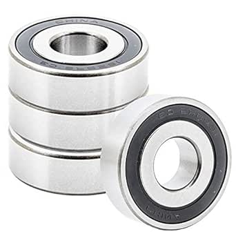 [4-Pack] 1628-2RS - Deep Groove Radial Ball Bearing 5/8 in x 1-5/8 in x ...