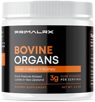 Amazon.com: PRIMALRX Bovine Organs: GrassFed Beef Organ Supplement (B12 ...