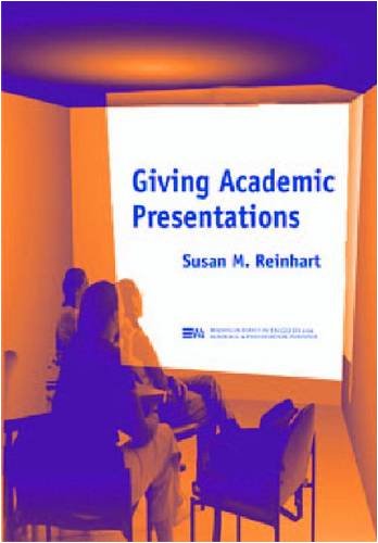Amazon.com: Giving Academic Presentations (Michigan Series In English ...