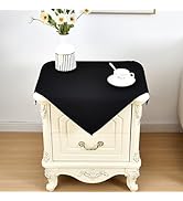 Amazon.com: Small Square Tablecloth 36x36 Inch Polyester Fabric Side ...