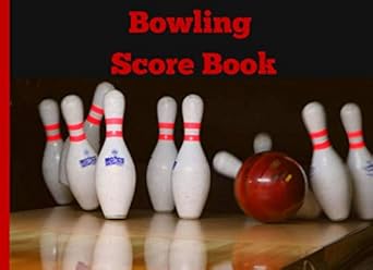 Amazon.com: This is a Bowling Score Book: Record Every Shot - Bowling ...
