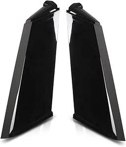Amazon.com: PIT66 Rear Outside D Pillar Finish Molding Trim 2Pcs ...