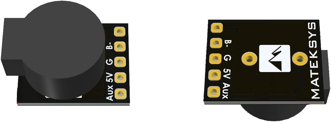 Amazon.com: MATEKSYS Matek DBuz5V Lost Model Beeper & FPV Flight ...