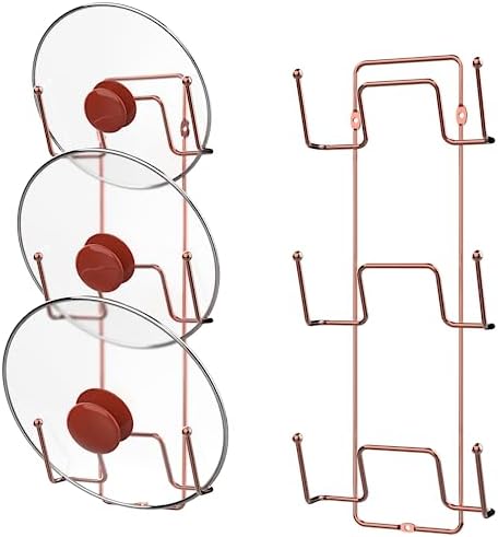 Amazon.com - EXAIEW 2 Pack Pot Lid Organizer Rack, 6-Tier Pot Lids ...