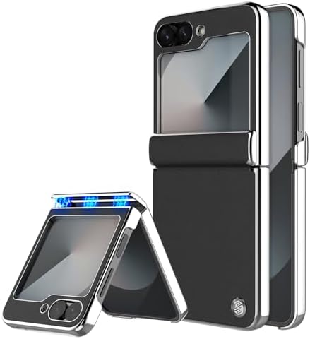 Amazon.com: BSNRM for Samsung Galaxy Z Flip 6 Case, Hinge Protection ...