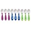 Amazon.com : NUK First Essentials Kiddy Cutlery Spoons in Assorted ...