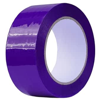 GGR Supplies T.R.U. OPP-20C Purple Carton Sealing Packaging Tape 2 in ...