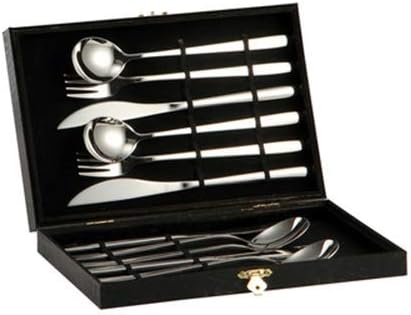 Amazon.com | 12-piece Cutlery Silverware Set, Stainless Steel Flatware ...