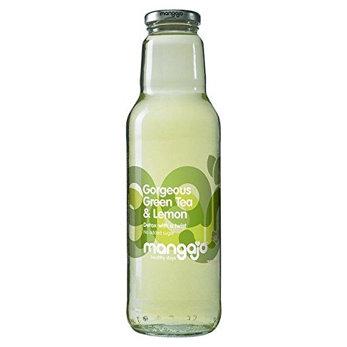 Amazon.com : Mangajo Lemon & Green Tea - 750ml (25.36fl oz) : Grocery ...