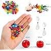 Amazon.com: Pony Beads, 1,900 pcs 9mm Pony Beads Set in 24 Colors with ...