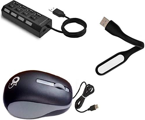 Q3 High Speed Ergonomic Design Q8N Wired Mouse with Mini Flexible USB ...