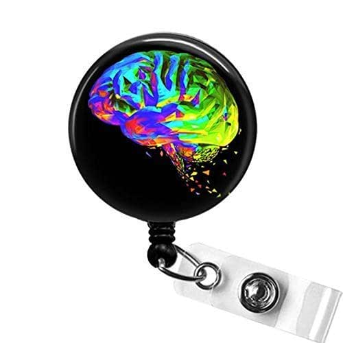 Amazon.com: Neuroscience BRAIN Badge Reel, Neurosciences Nurse RN Badge ...
