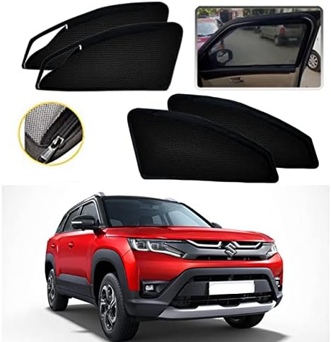 DS ENTERPRISE Car Window Magnetic/Zipper Sun Shade/Curtain for Maruti ...