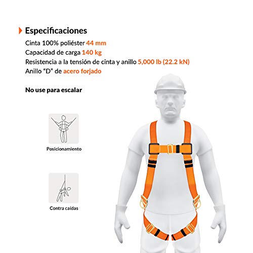 Arnes De Cuerpo Completo Truper - Ferreteria Y Herramientas