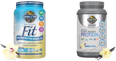 Amazon.com: Garden of Life Raw Organic Fit Vegan Protein Powder Vanilla ...