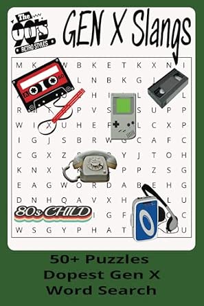Gen X Word Search: Generation X Word Search: A Nostalgic Journey of Fun ...