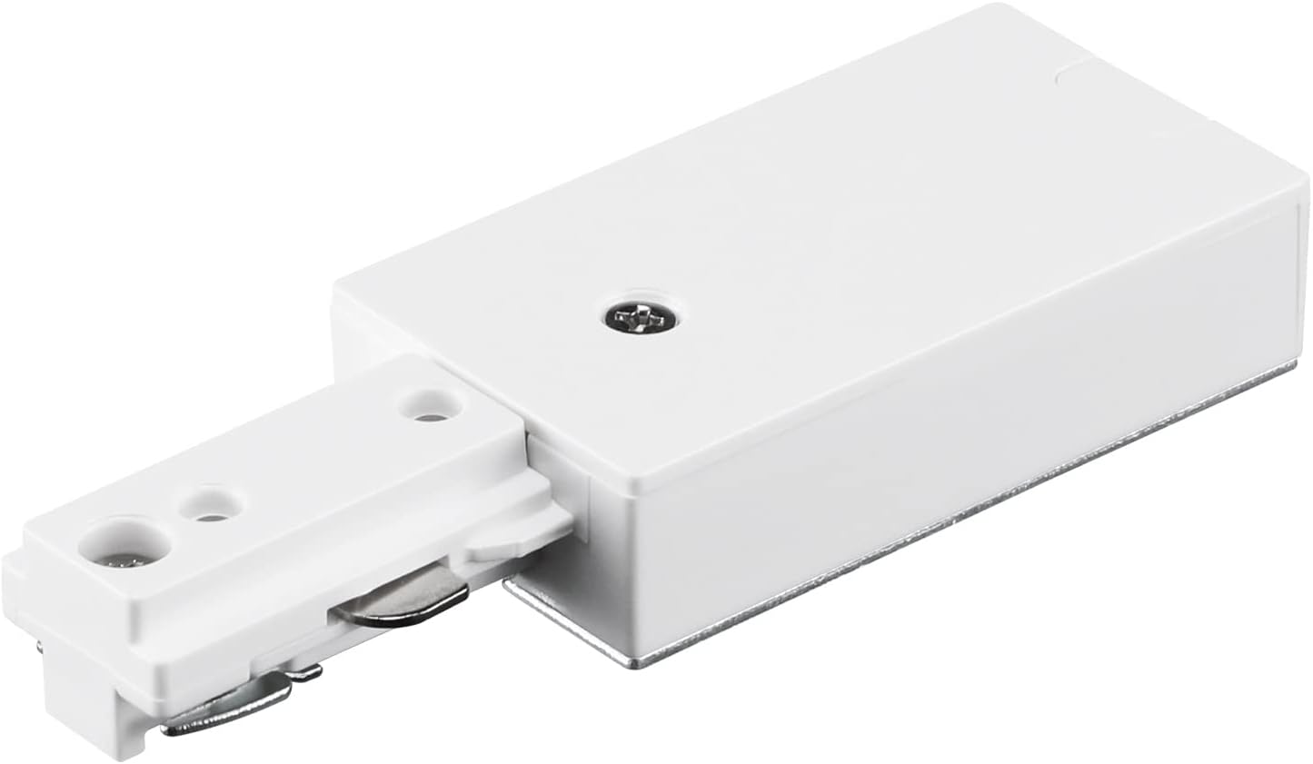 LEONLITE H Track Live End Feed Connector, H Type Single Circuit 3-Wire ...