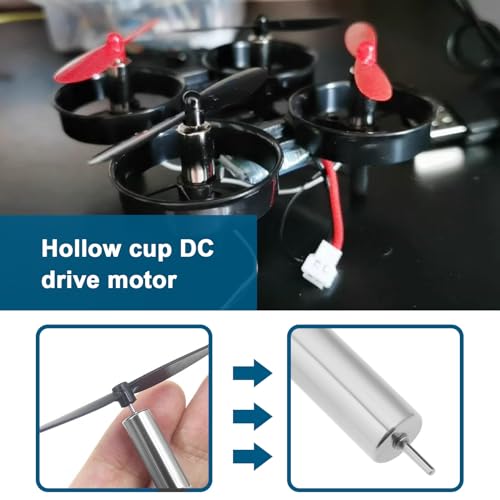 EMSea 2PCS Anti-clockwise Motor and 2PCS Clockwise Motor Brushed DC ...