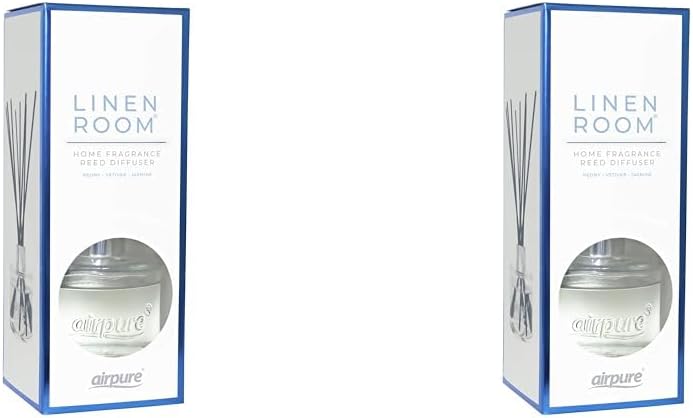 AIRPURE Reed Diffuser, 100ml Oil Set with Sticks, 8X Black Reeds ...