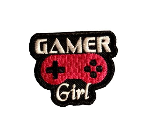 Amazon.com: Gamer Girl Patch Gamer Iron on Embroidered Patche, Gift for ...