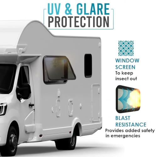 Snapklik.com : PROFLEX RV Exit Window 30 W X 20 H Ultra Thick Tempered ...
