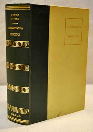 Metodología didáctica : Titone, Renzo: Amazon.com.mx: Libros