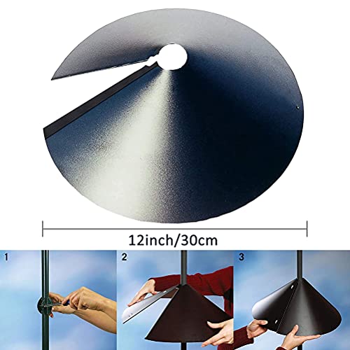 Chilits Squirrel Baffle Wrap plastic Around Squirrel Baffle Protects ...