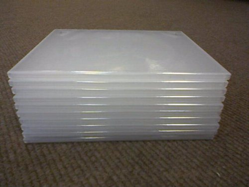 Amazon.com: Slim DVD Cases (7mm) Single, Clear - 10 Pack : Movies & TV