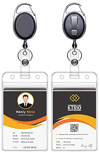 Top 10 Retractable Id Badge Holder of 2022 - Katynel