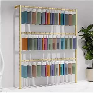 Amazon.com: Wall Fabric Sample Display Rack, Adjustable Fabric Sample ...