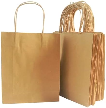 PRB PRESENTS craft paper bags | grocery shopping bags | gift bags, pack ...