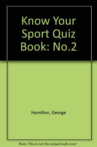 Know Your Sport Quiz Book: No.2: Buy Online at Best Price in Egypt ...