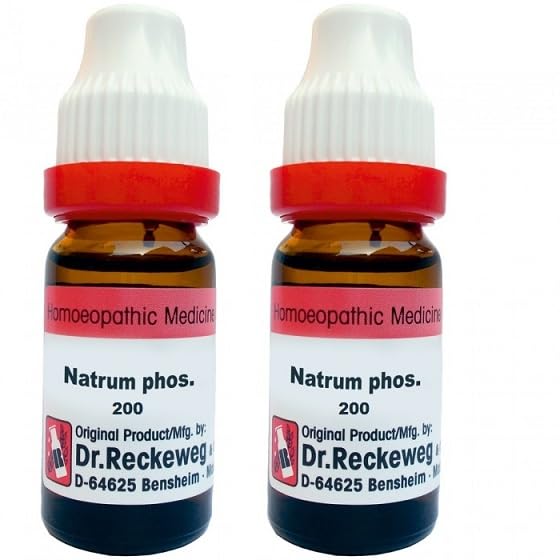 Buy NATRUM PHOS 200 11ML Dr. Reckeweg (Pack Of 2) Online at Low Prices ...