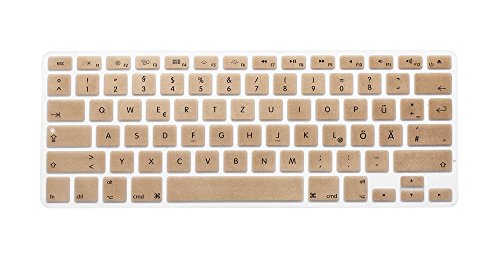 German/English Keyboard Cover, HQF® Notebook Silicone *German - Want It All