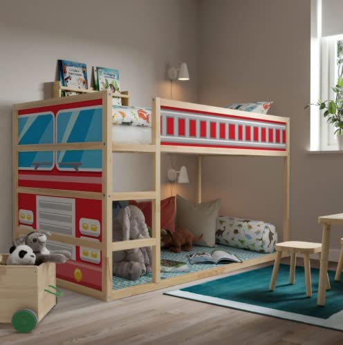 Amazon.com: Muravie Firetruck Kura Bed Sticker, Bus Kura Bed Decal, Red ...