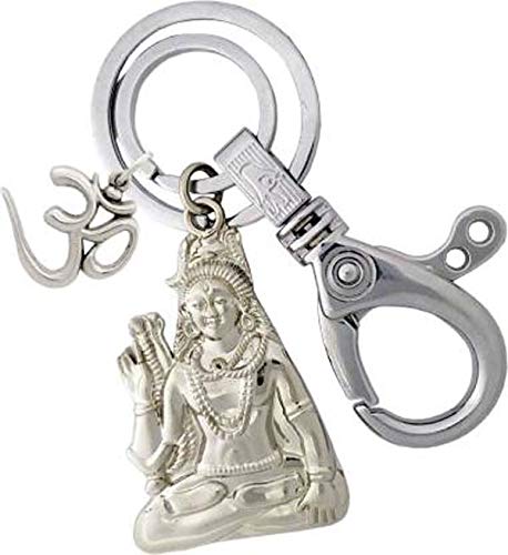 Rashi Traders Bhagwan Shiv With Locking Hook key Chain : Amazon.in ...