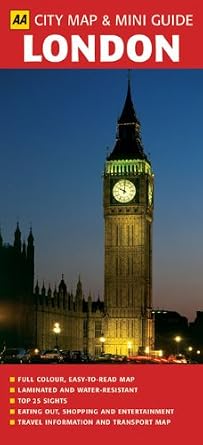 London (AA City Maps) : AA Publishing: Amazon.co.uk: Books
