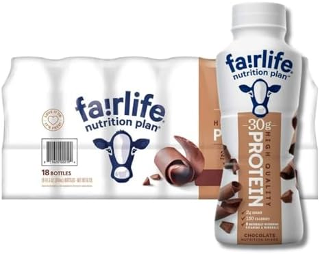 Amazon.com: Fairlife Nutrition Plan Chocolate Protein Shake 30g ...