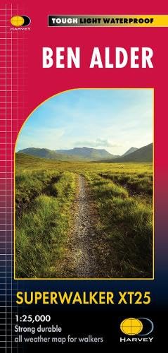 Ben Alder Superwalker map XT25 (Superwalker XT25) : Harvey Maps: Amazon ...