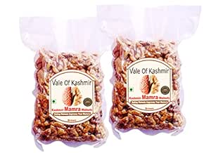 Vale Of Kashmir Kashmiri Mamra Walnuts 1 Kg (500gx2), Walnut Kernels Without Shell, Natural ...