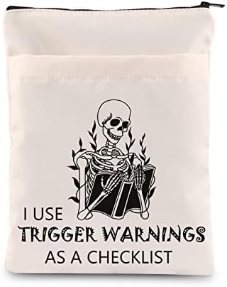 Amazon.com: CHOORO Romance Reader Gift I Use Trigger Warnings As a ...