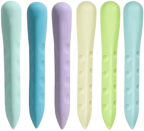 Zwenjuan Triangle Erasers 6 Pack Soft Universal Grip for School ...