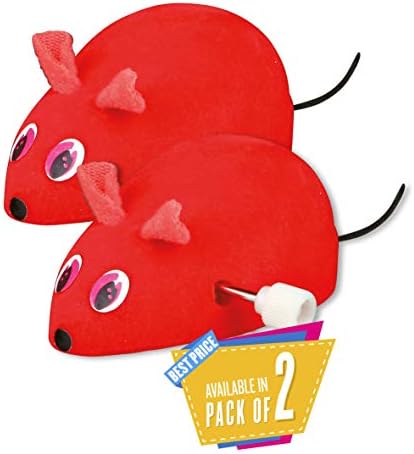 Buy TRIXIE, Cat Toy, Clockwork Mouse Toys for Cats, 7cm, Pack of 2 ...