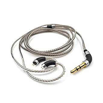 Amazon.com: okcsc 0.75/0.78 公釐 2 針耳機線 鍍金 6N OCC 高純度 鈹銅 適用於最終音訊 FIIO FH1s JH3 KZ EDX ZST ES4 ED12 ...